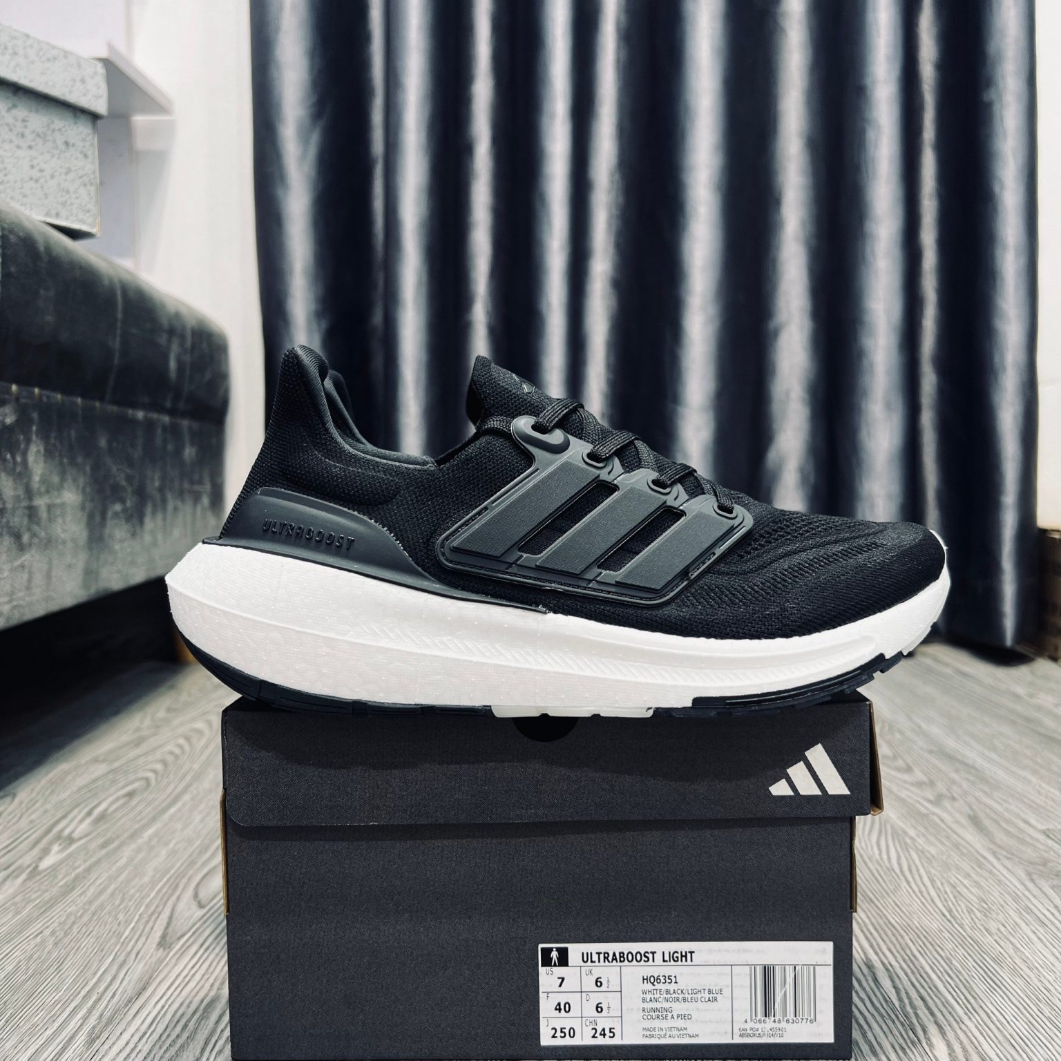 Mẫu Giày Ultra Boost Rep 1:1 Like Auth Cực Đẹp - Xám Sneaker